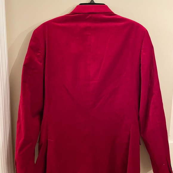 jf j.ferrar | Suits & Blazers | Red Velvet Mens Sport Coat | Poshmark